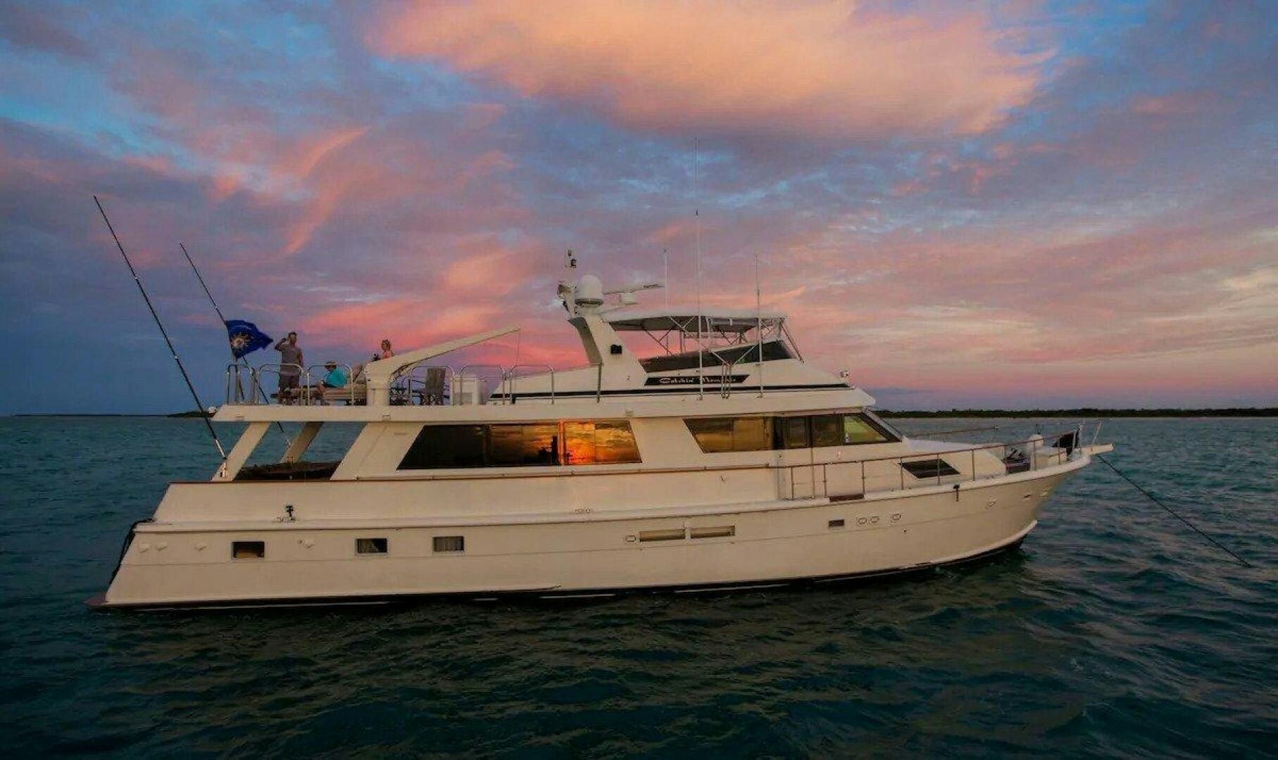 CATCHIN FEELINGS Yacht for Sale in North Miami | 78' 7" (23.95m) 1989 Hatteras | N&J