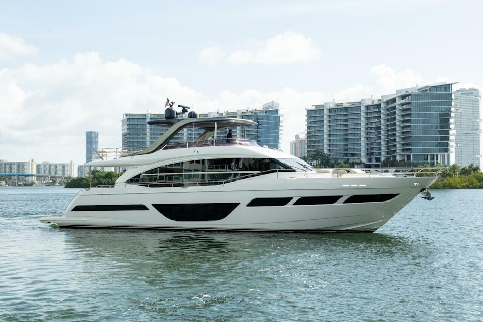 OUR ALEPH Yacht for Sale in Bal Harbour | 80' 9" (24.61m) 2021 Princess ...