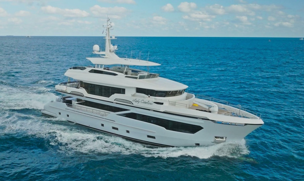 LADY CAROLINE Yacht for Sale in Fort Lauderdale | 110' 3" (33.6m) 2021 ...