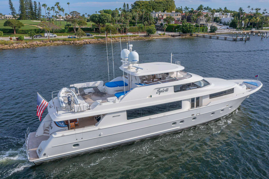 SPIRIT Yacht for Charter | 112' (34m) 2009 4 Cabins Westport | N&J